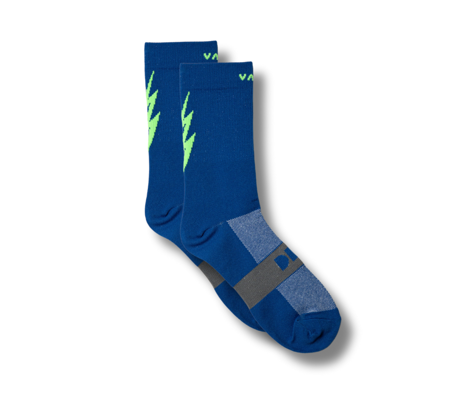 Pursuit Athletic Socks - Blue, Breathable & Supportive
