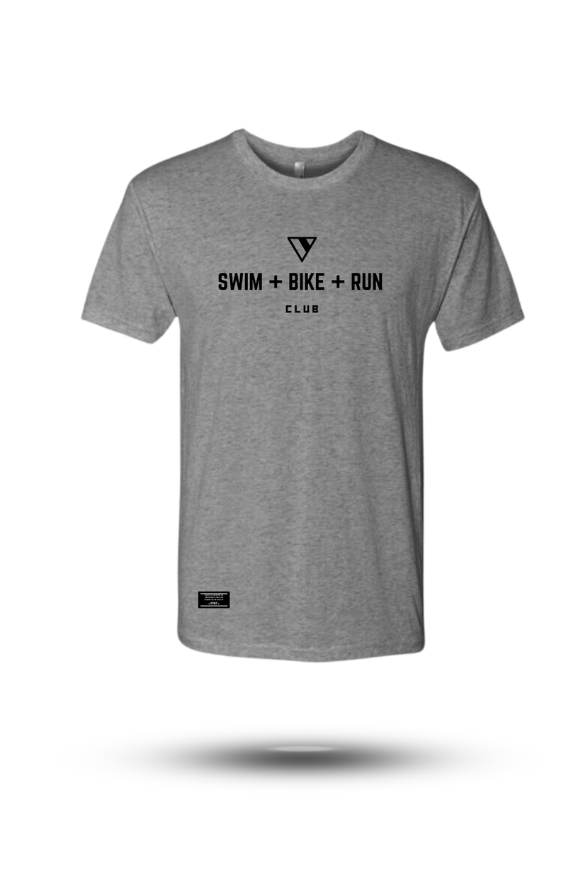 Men’s Swim Bike Run T-Shirt | Soft Triathlon Lifestyle Tee