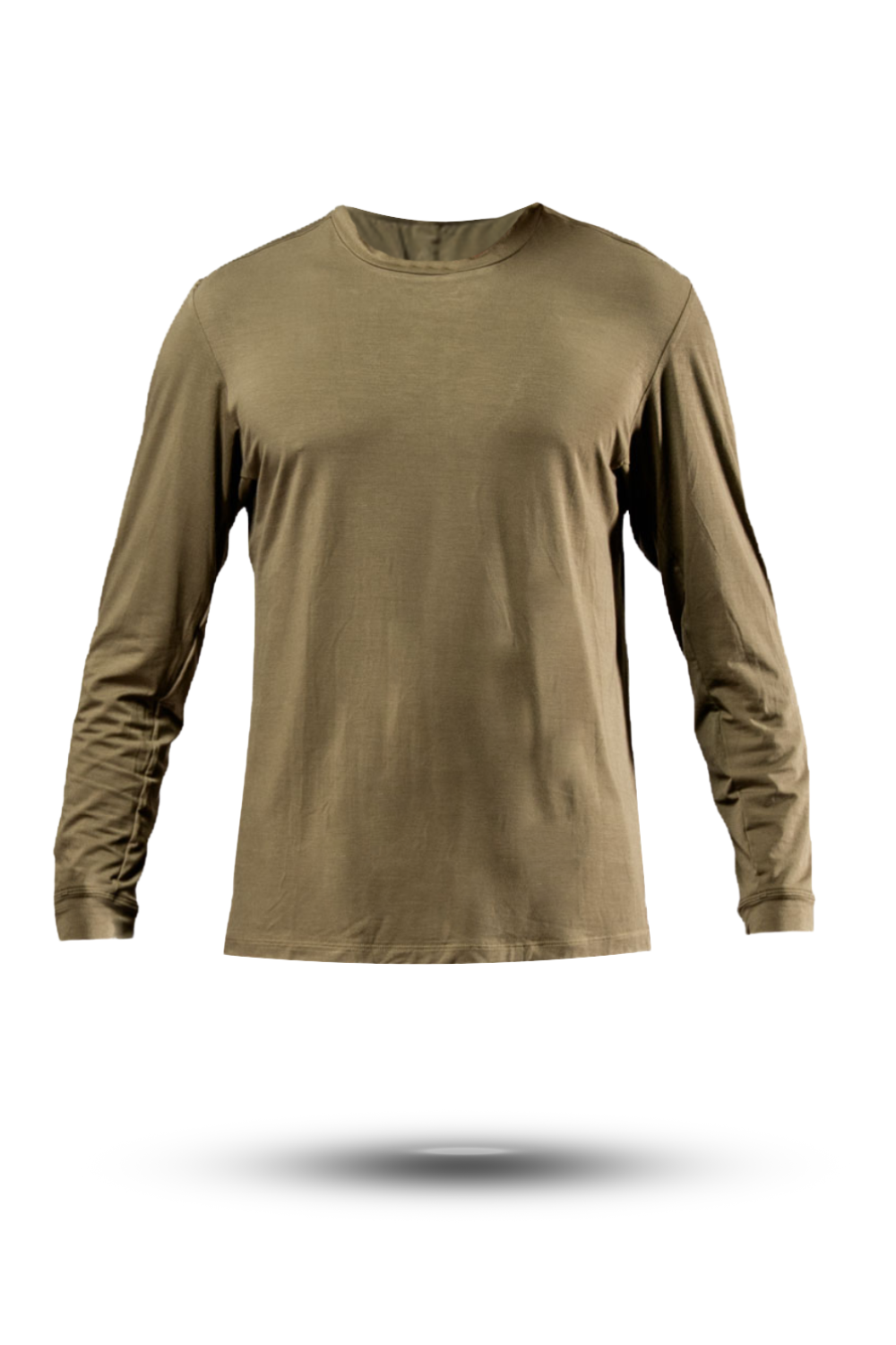 Men’s Terra Recovery Field Shirt (Timber) – Athletic Bamboo Long Sleeve