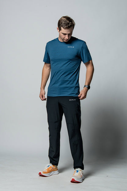 Men's High Performance Pacer Technical Running Pants (Black)